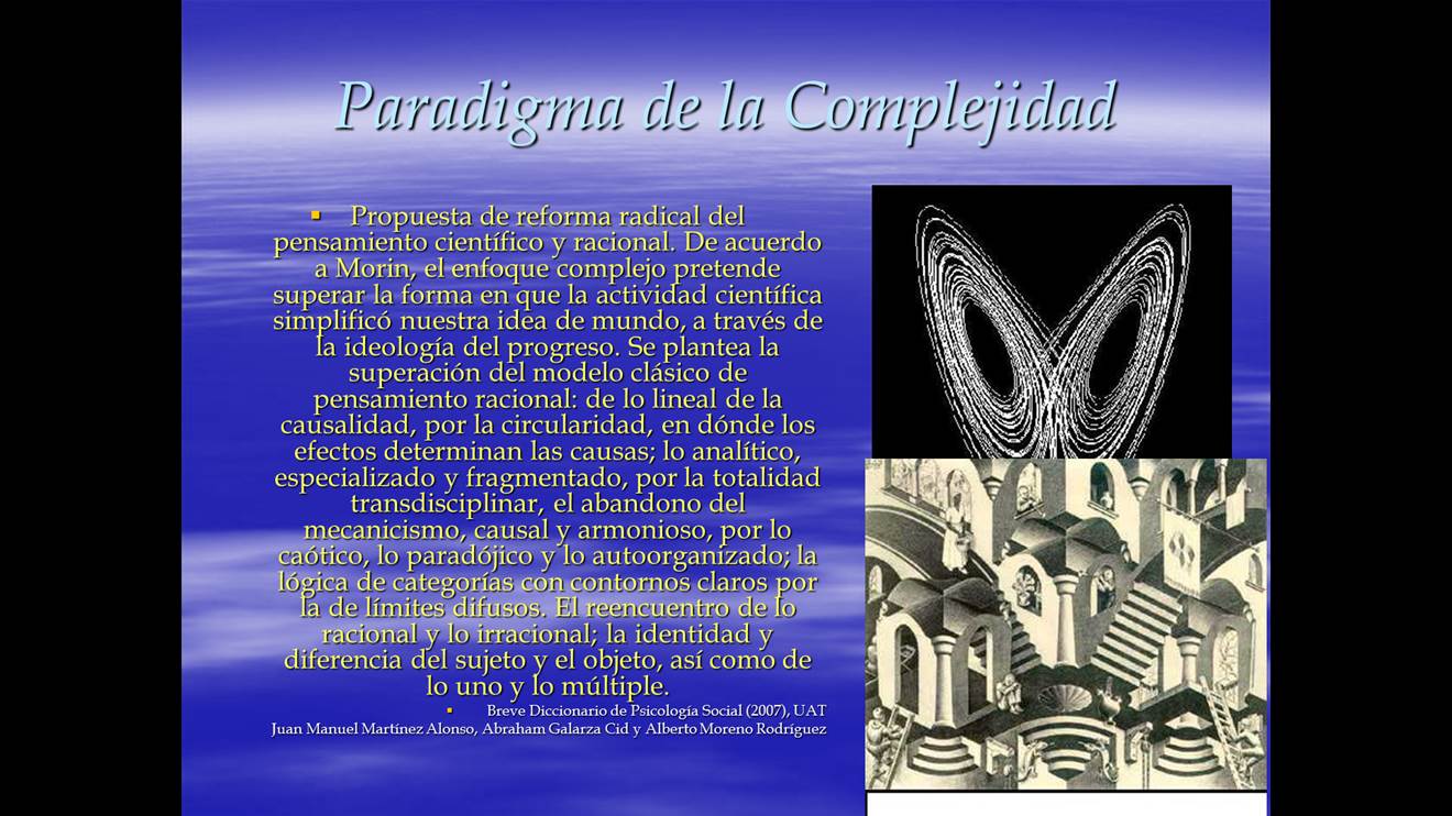 Nomos y Physis: Complejidad