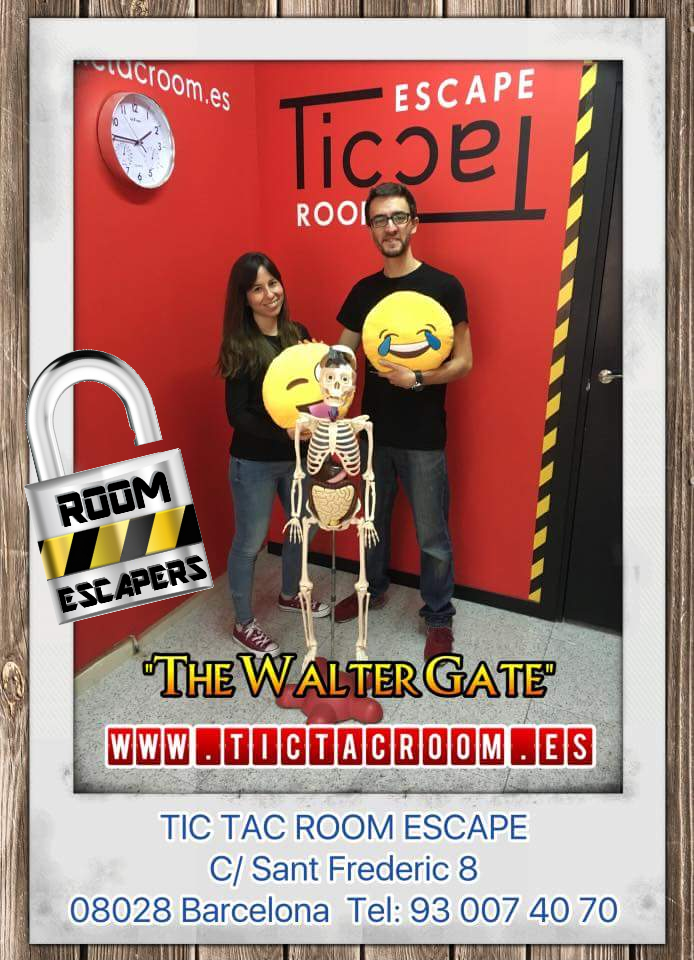 RoomEscapers: The Walter gate (TicTac Room Escape)