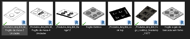 Cooktops básicos em Revit - Famílias Revit