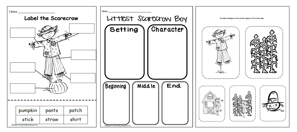 Inspired by Kindergarten: Scarecrow Season!