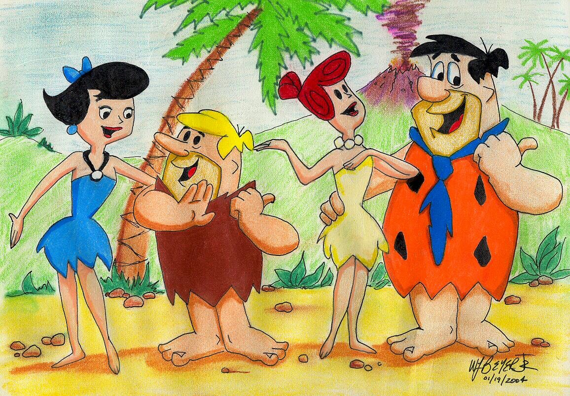 The Flintstones cartoon wallpaper - SamoxZone
