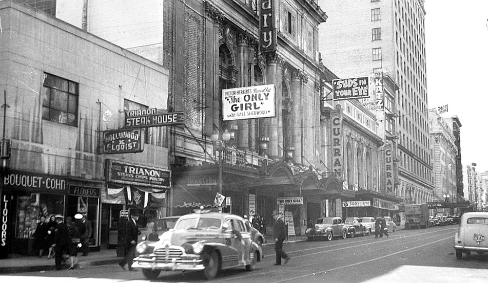 San Francisco Theatres: The Geary / Toni Rembe Theatre: history ...