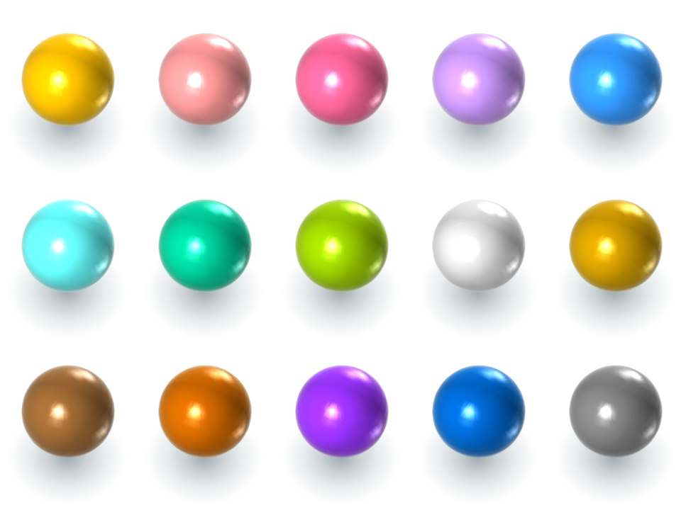3D Color Ball PowerPoint Templates - PowerPoint Free