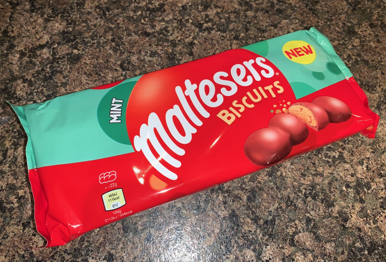 FOODSTUFF FINDS: Maltesers Mint Biscuits (Asda) By @Cinabar