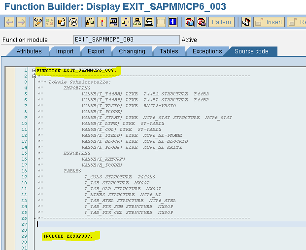 Amarmn.com - SAP ABAP, SAP UI5, SAP Fiori: ENHANCEMENT - MENU EXIT