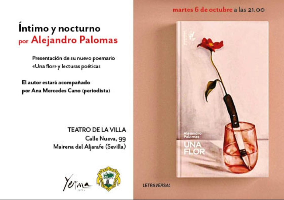 BIBLIOTECAS DE MAIRENA DEL ALJARAFE: PRESENTACIÓN DE NUEVO POEMARIO