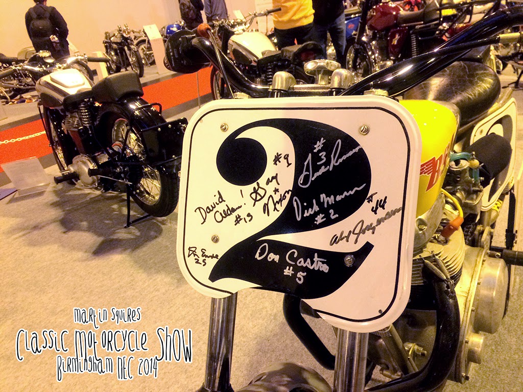 Martin Squires Automotive Illustration: Classic Motorcycle Show at the ...