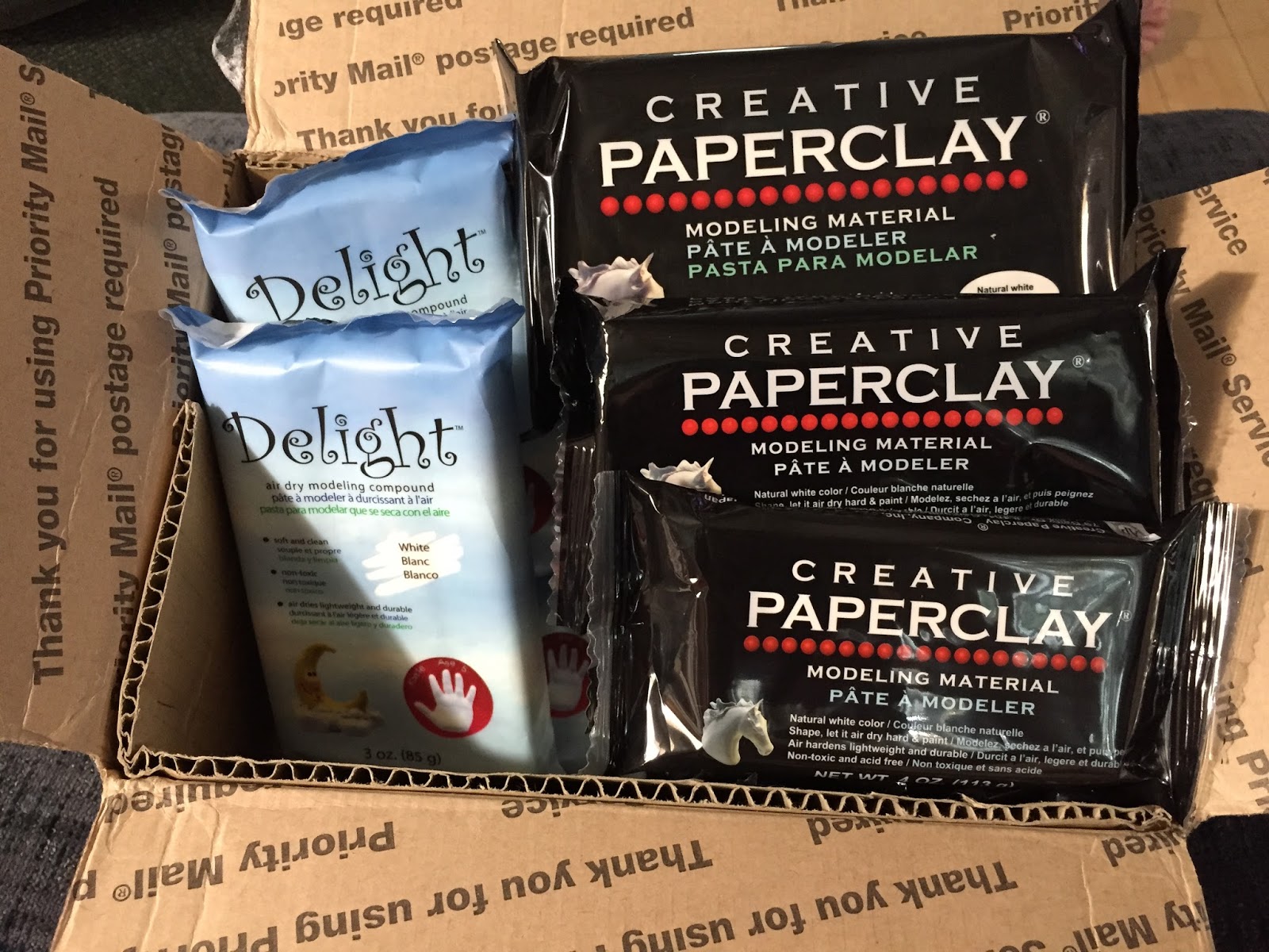 Creative Paperclay® air dry modeling material: Lets add some color to ...