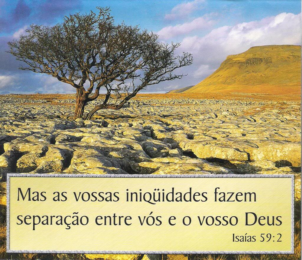 Bíblia Na Mente.: Isaías 59:2