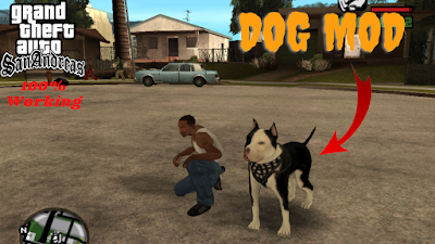 Dog Mod for GTA San Andreas - Zaeem Gaming Zone