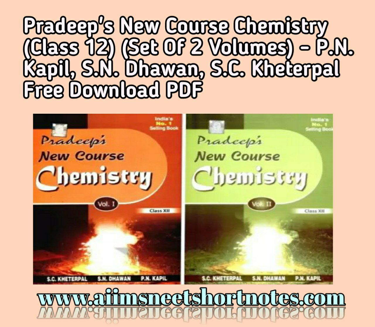 PDF Pradeep s New Course Chemistry Class 12 Set Of 2 Volumes P N pdf-pradeep-s-new-course-chemistry-class-12-set-of-2-volumes-p-n