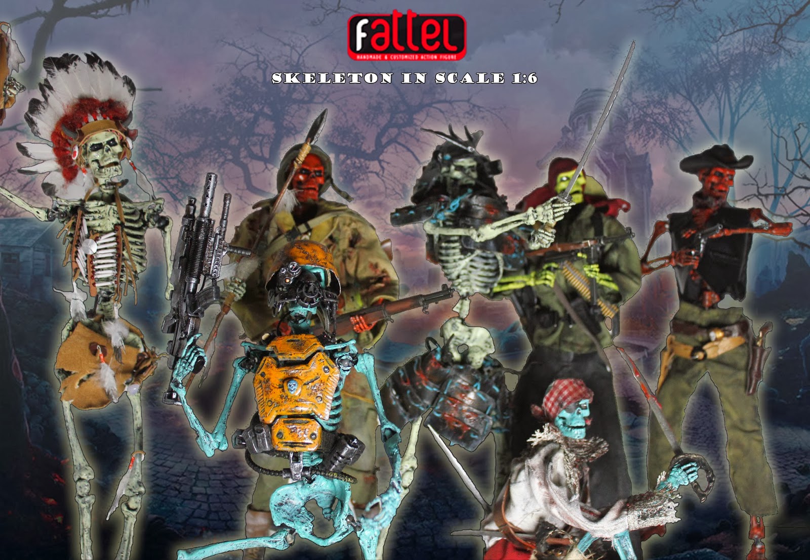 Action figure skeleton by Fattel: January 2014