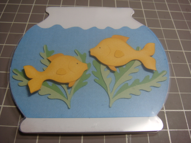Carolyn's Crafty Creations: Fabulous FISH BOWL card