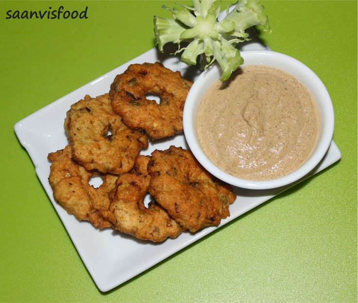 Saanvis food: Broccoli Garelu