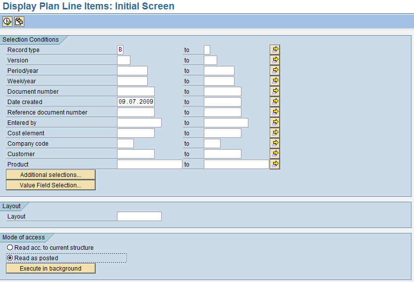 SAP FICO Central: COPA Planning