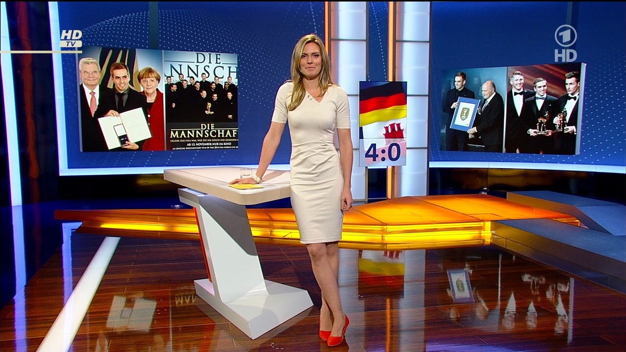 TVDeSab: Julia Scharf - Sportschau 15.11.2014