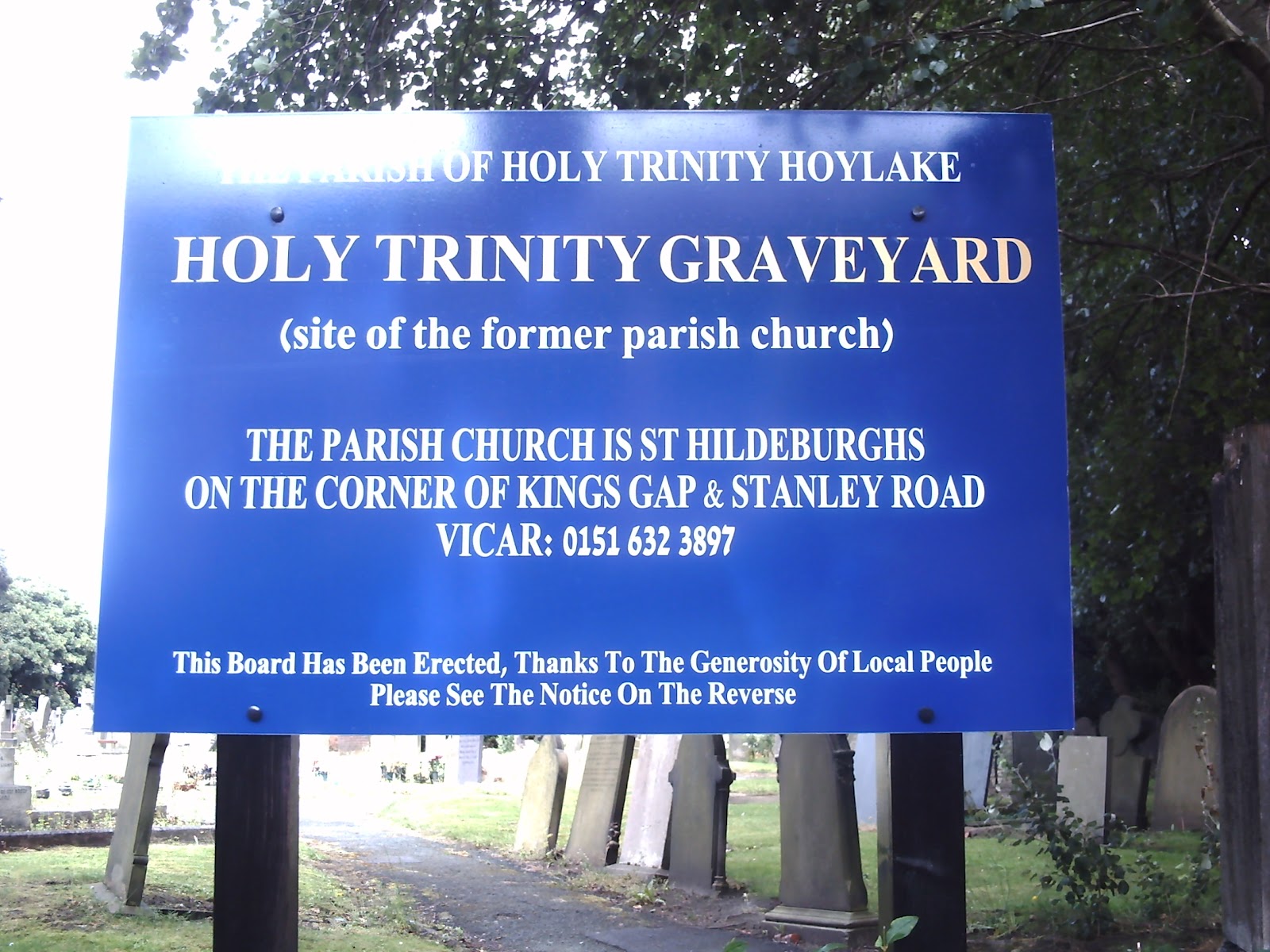St Hildeburgh's Parish Church Hoylake: News Blog: Holy Trinity ...