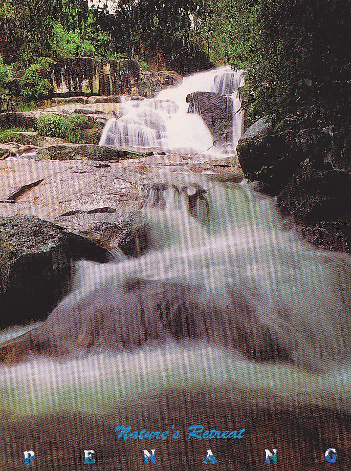 Postcard A La Carte: Malaysia - Penang - Waterfalls