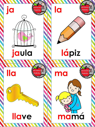 LOTERÍA DE SÍLABAS PDF