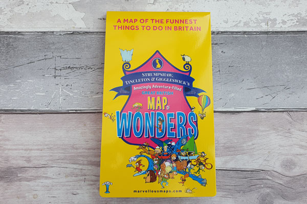 Fabulous map showing new places to go with the children this year ...