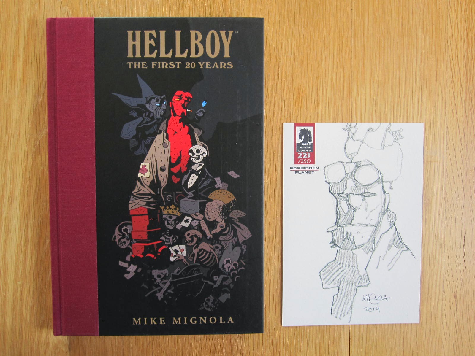 my absolute collection: Hellboy The First 20 Years Library Edition With ...