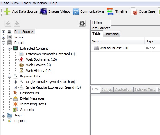Digital Forensics Examiner: Digital Forensics:Autopsy
