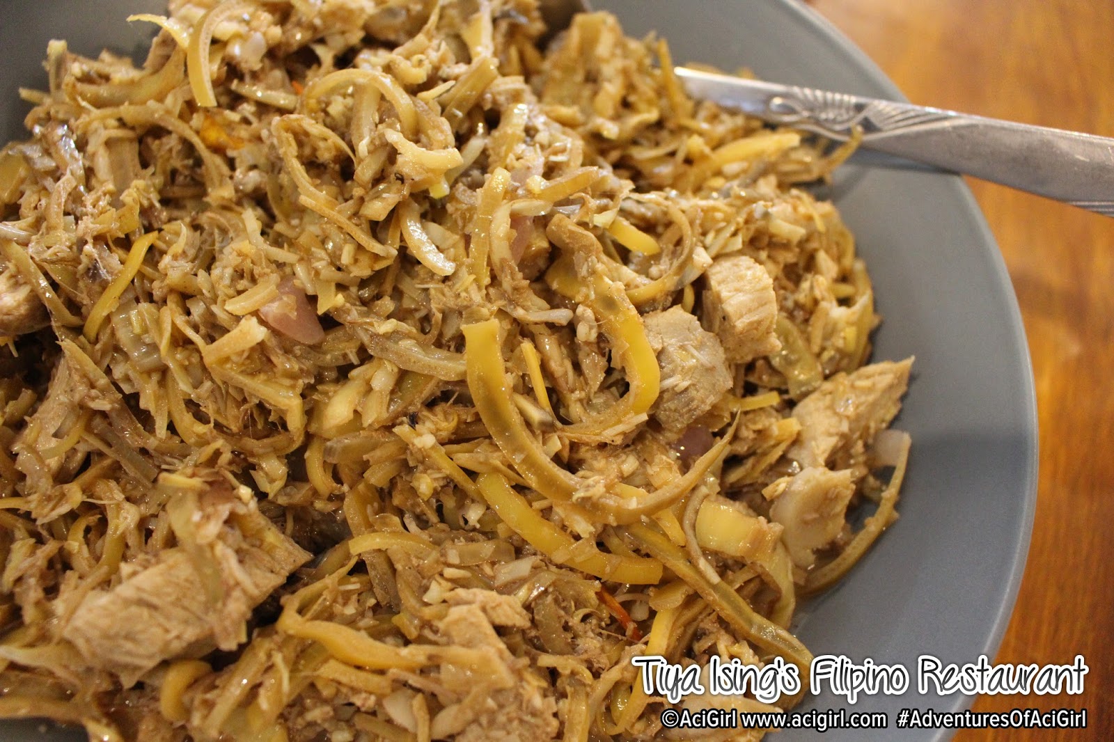 Food Trip down to Memory Lane: Tiya Ising's Filipino Restaurant in ...