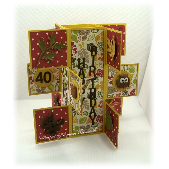 Trenouths Crafty Creations: Tower block card