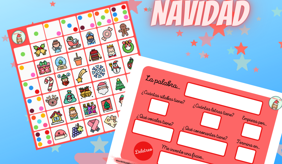 Mi rincón de sonidos y palabras: JUEGO DE NAVIDAD