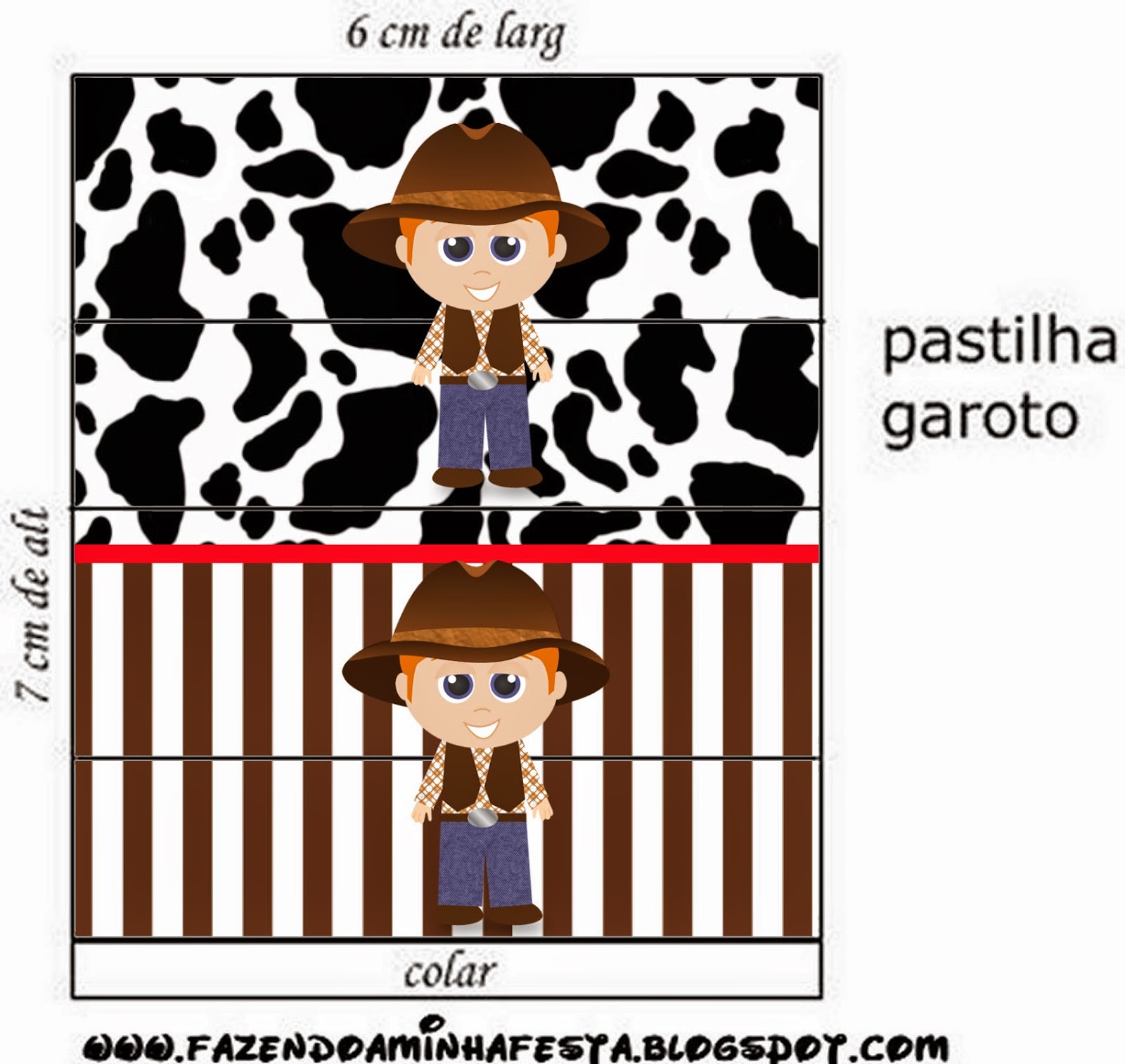 Cowboy or Western Party: Free Printable Candy Bar Labels. - Oh My ...
