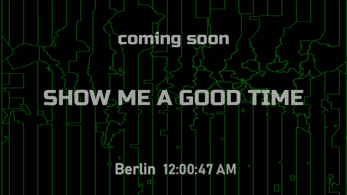 danzon: çevrimiçi gösteri izlenimlerim III - show me a good time, gob squad