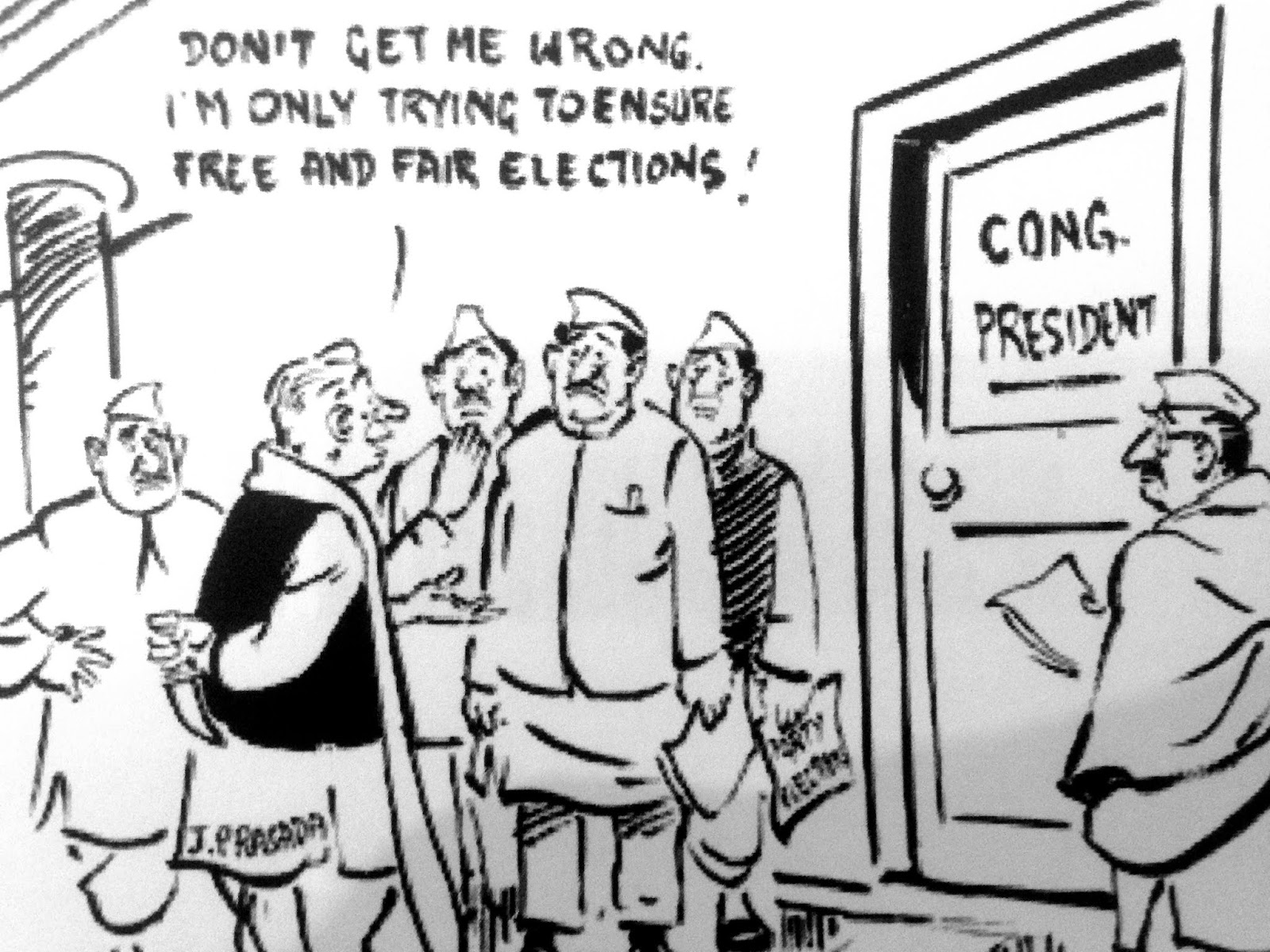R.K. Laxman's Cartoons: Indian National Congress - V