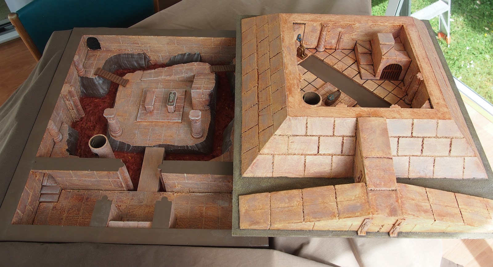 Wades World of Wargaming: Mummy - Pyramid layout explained