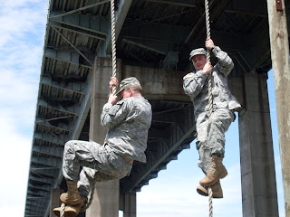 USMMA Army Commissioning Option: Air Assault School Obstacle Course ...
