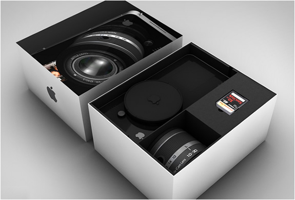 GADGETS: Apple iCam: A Modular Concept Camera That Uses an iPhone for ...