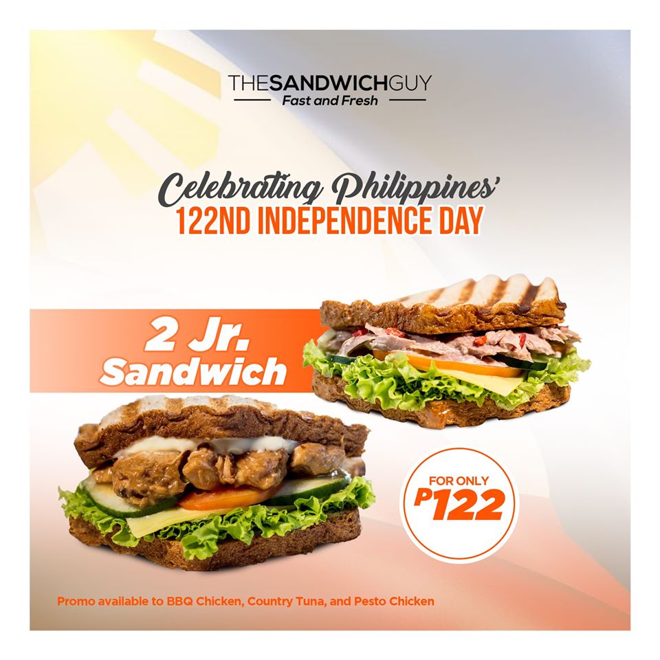 Manila Shopper: The Sandwich Guy Independence Day Promo 2020