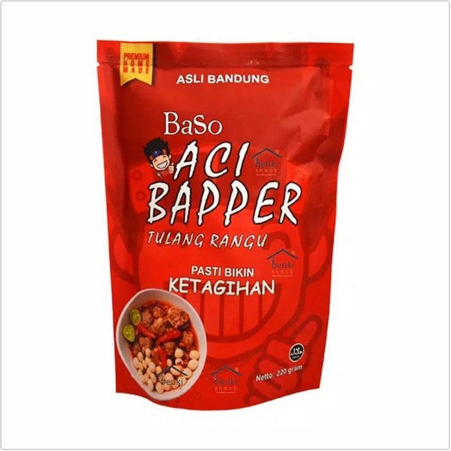 Baso Aci “BAPPER” Tulang Rangu, Kuliner Asli Bandung - firmankasan.com