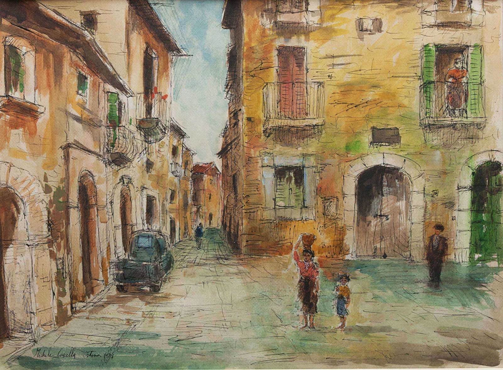 Michele Cascella | Post-impressionist painter | Tutt'Art@ | Pittura * Scultura * Poesia * Musica