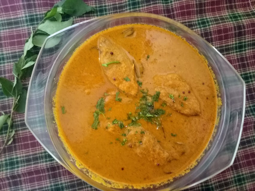 Everyday Cooking : Surmai fish curry with tamarind and coconut