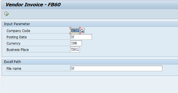 sivakumar.m: BDC: Vendor Direct Posting to FB60. and explanation on F ...