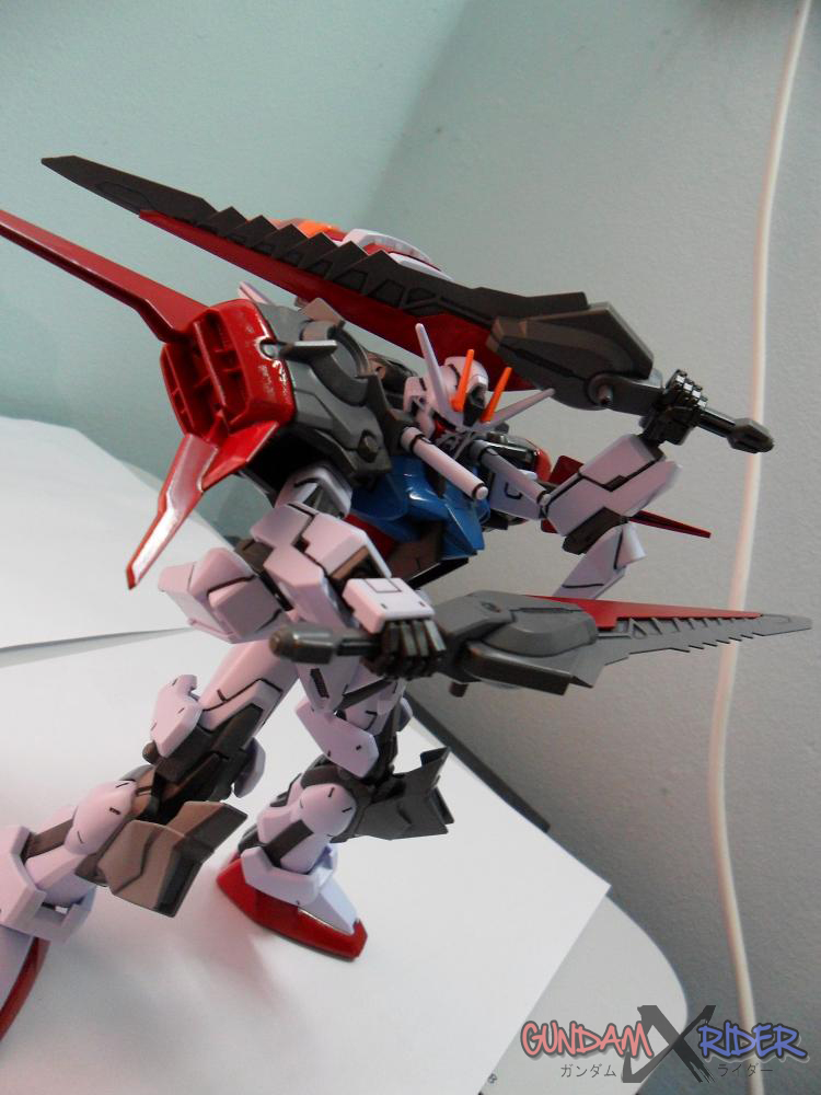 GundamxRider: NG 1/100 : Gale Strike ~ Original Color Version Review!