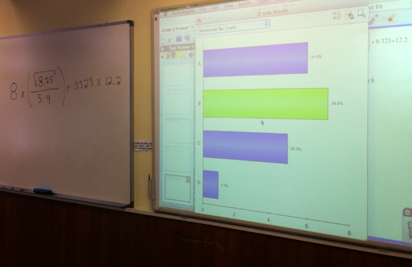 Diagnostic Assessment using Promethean Activotes - Digital Literacy Dover