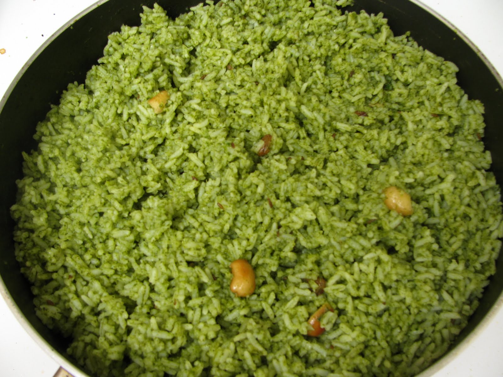 Ruchi Ruchi: Palak Rice