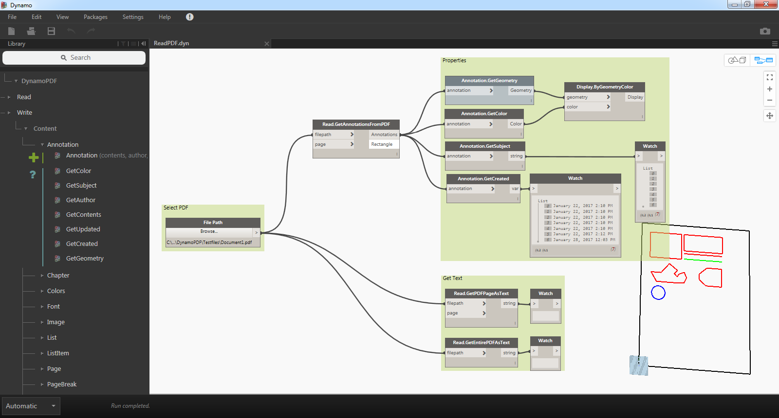 Revit Add-Ons: Free DynamoPDF Version 1.2 Released