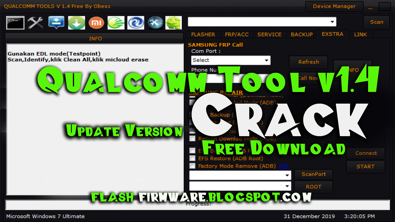 Qualcomm Tool v1.4 Update Version Crack Free Download