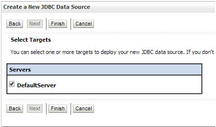 SOA 12c - Create Java derby database data source - Oracle Fusion ...