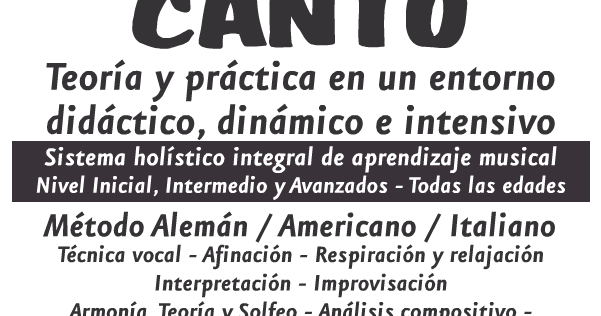 Tipos de voces, registros y entonación