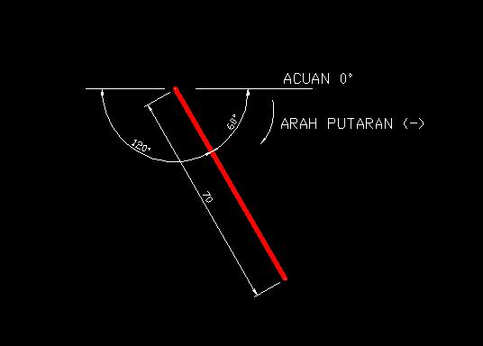ini cara membuat sudut 30 derajat di autocad ini cara membuat sudut 30 derajat di autocad
