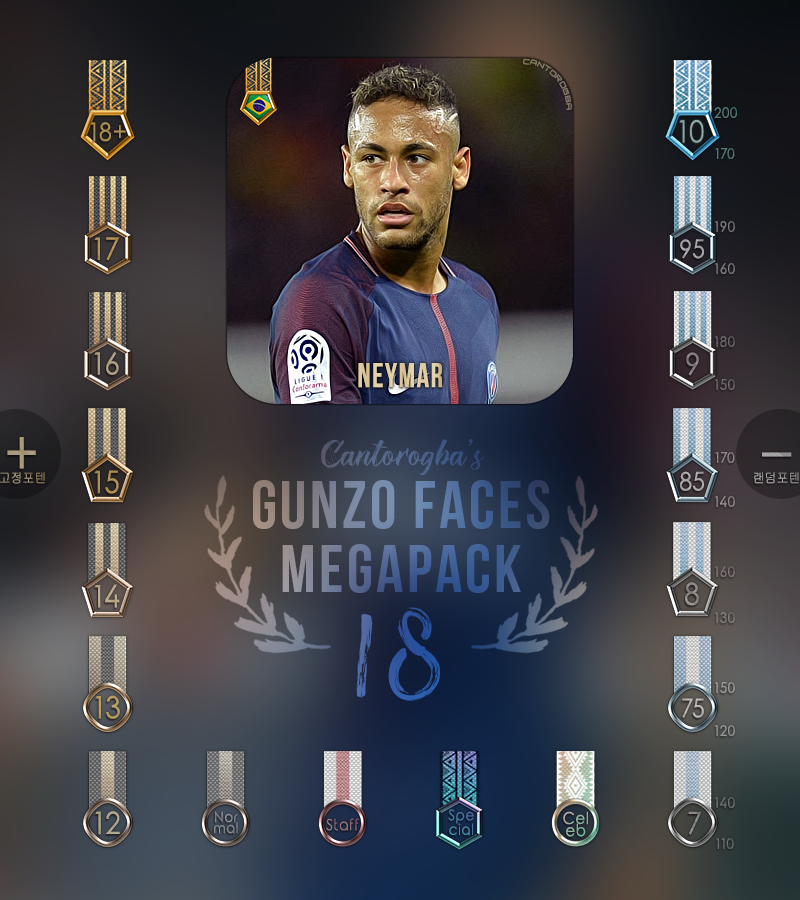 Cantorogba's FM Series Gunzo facepack: Cantorogba's Gunzo Faces ...