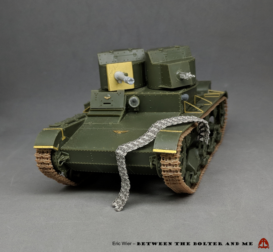 Between the Bolter and Me: MasterClub 1/35 metal tank tracks: Impressions